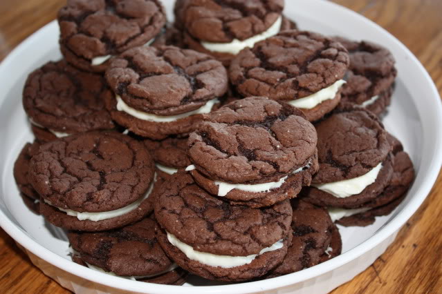 Chocolate Sandwich Cookies - Lynn's Kitchen Adventures