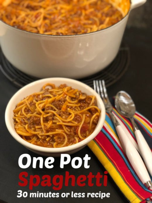One Pot Spaghetti