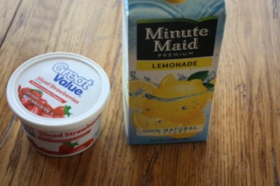 Homemade Freckled Lemonade