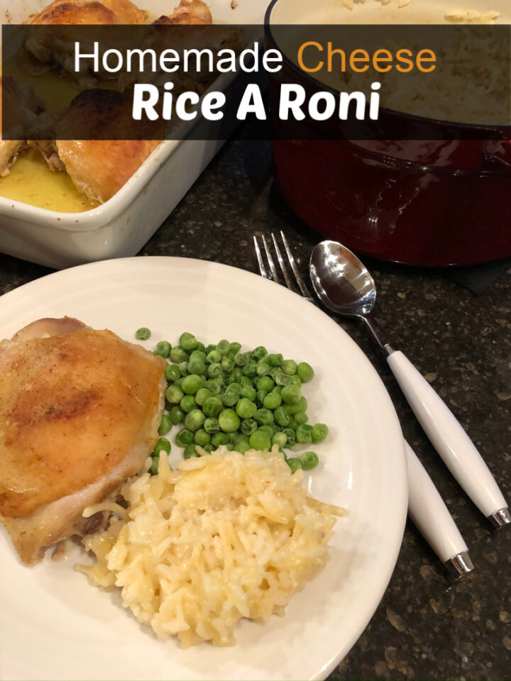 Homemade Cheese Rice A Roni - Lynn's Kitchen Adventures