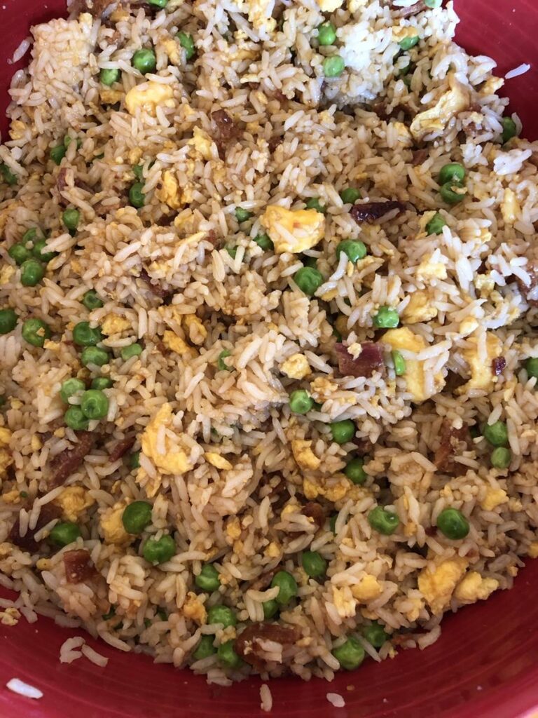 freezing fried rice