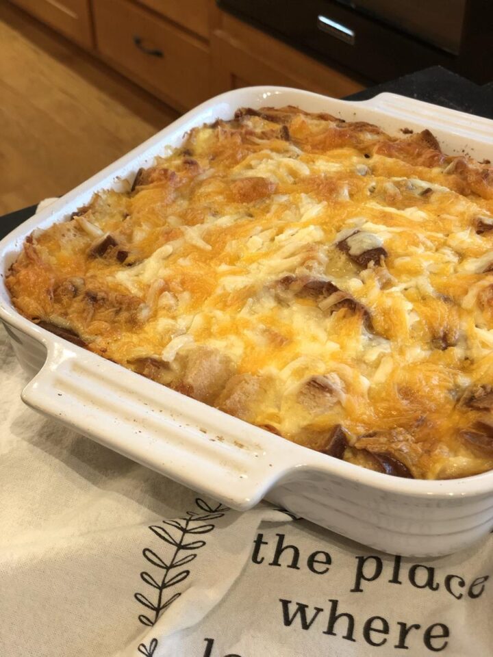 Martha Stewart's Breakfast Casserole - Lynn's Kitchen Adventures