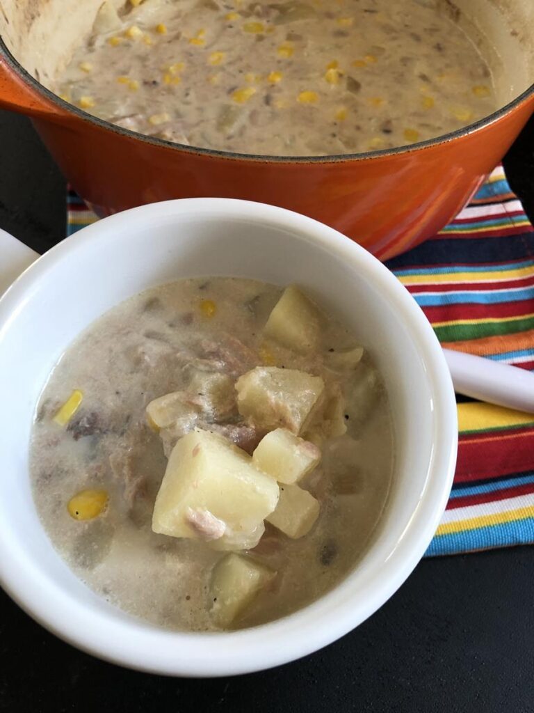 Tuna Soup - Lynn's Kitchen Adventures