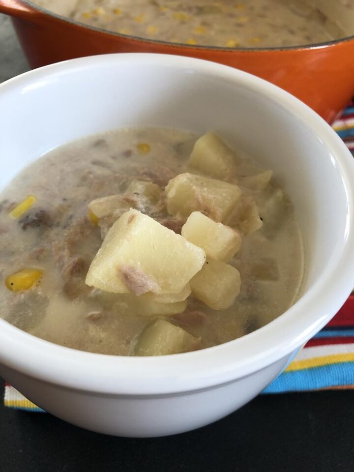 Tuna Soup - Lynn's Kitchen Adventures