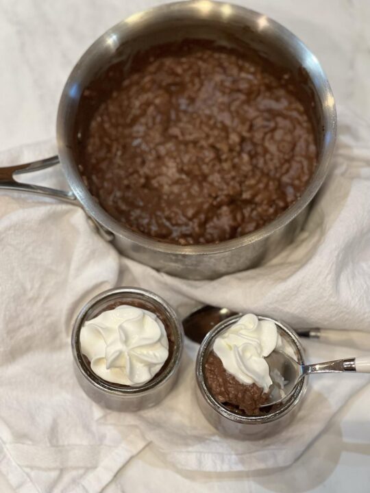 Chocolate Rice Pudding - Lynn's Kitchen Adventures