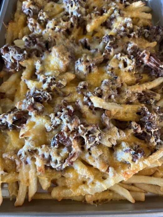 BBQ Cheese Fries - Lynn's Kitchen Adventures