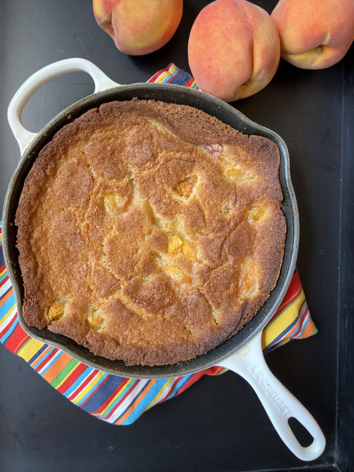 Martha Stewart's Peach Buckle Recipe - Lynn's Kitchen Adventures