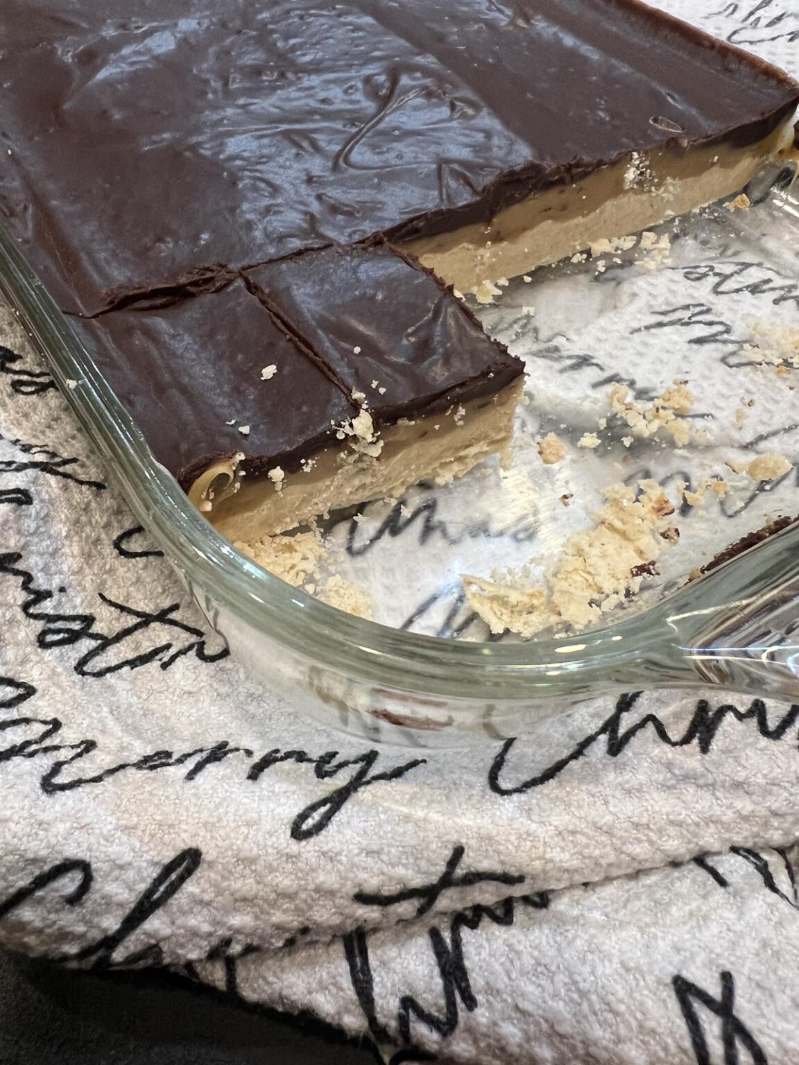 Chocolate Caramel Shortbread Bars - Lynn's Kitchen Adventures