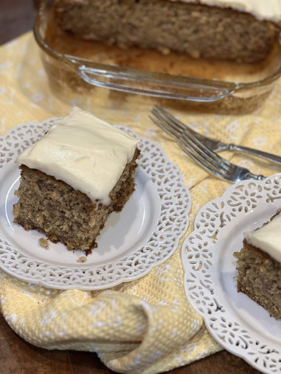 Ina Garten Banana Cake - Lynn's Kitchen Adventures