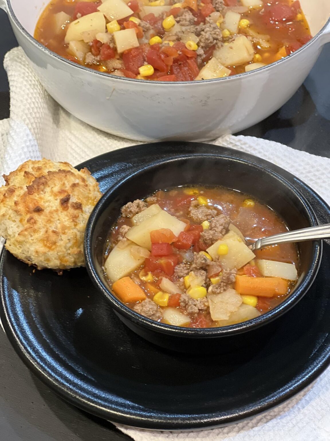 Ground Beef Stew Recipe - Lynn's Kitchen Adventures