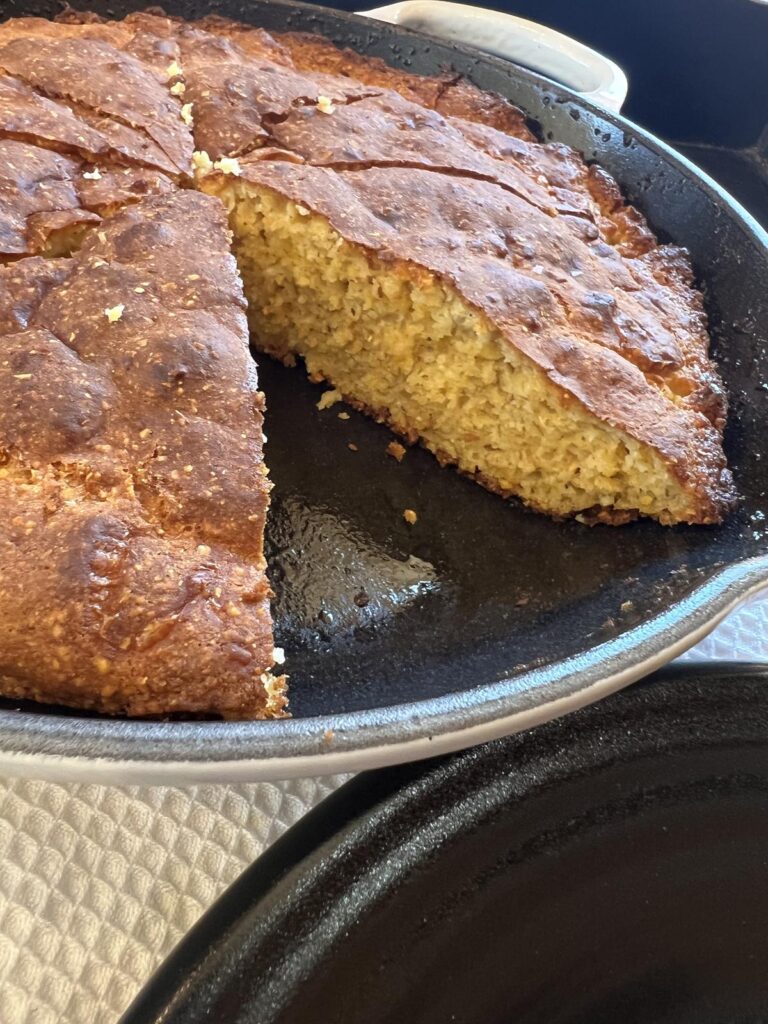 Martha Stewart Cheddar Cornbread - Lynn's Kitchen Adventures